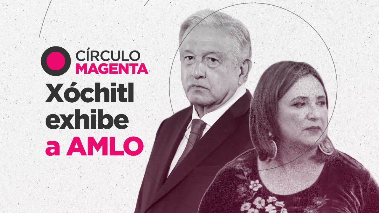 Círculo Magenta: Xóchitl exhibe a AMLO - Código Magenta