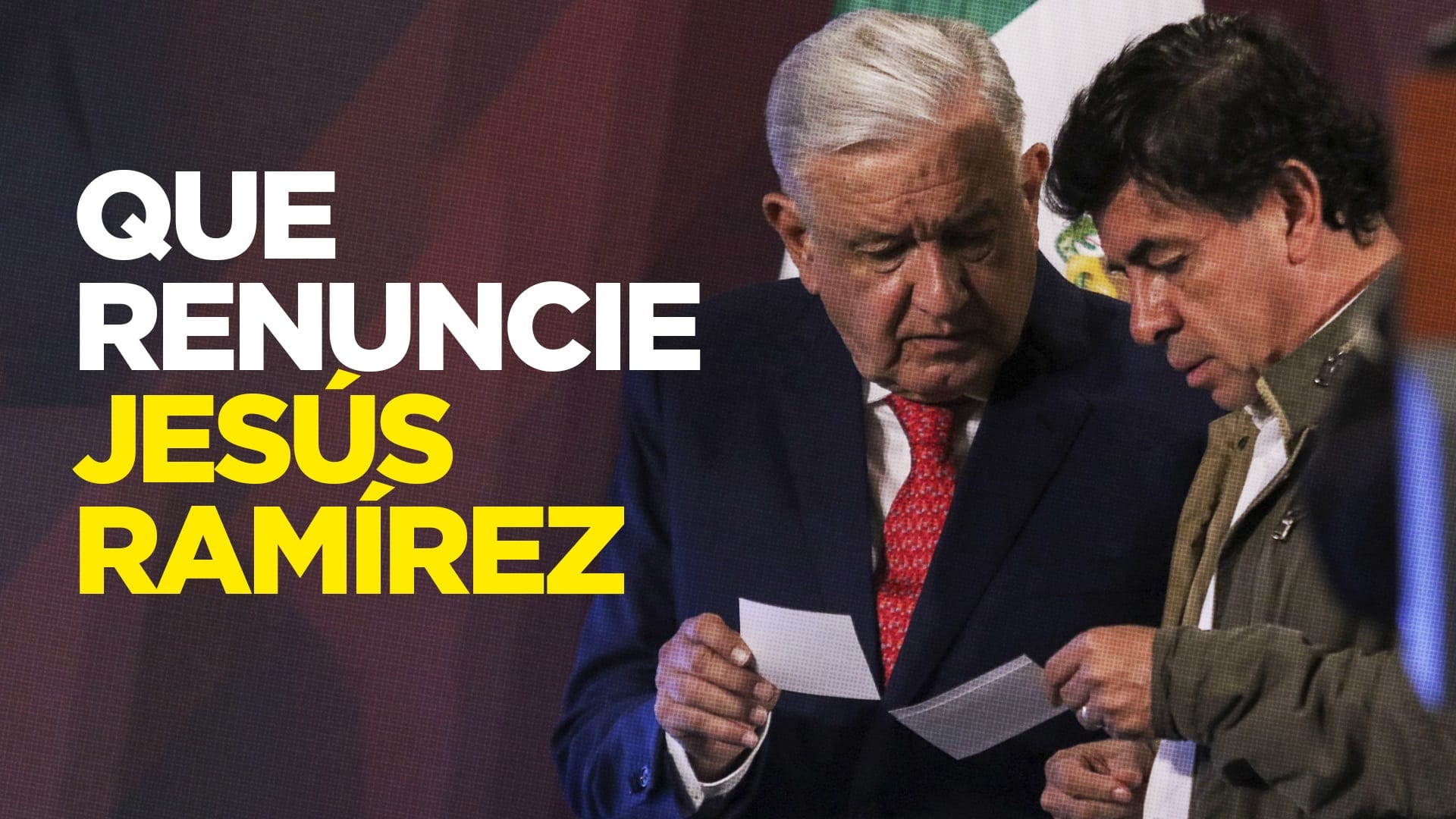 Que renuncie Jesús Ramírez - Código Magenta