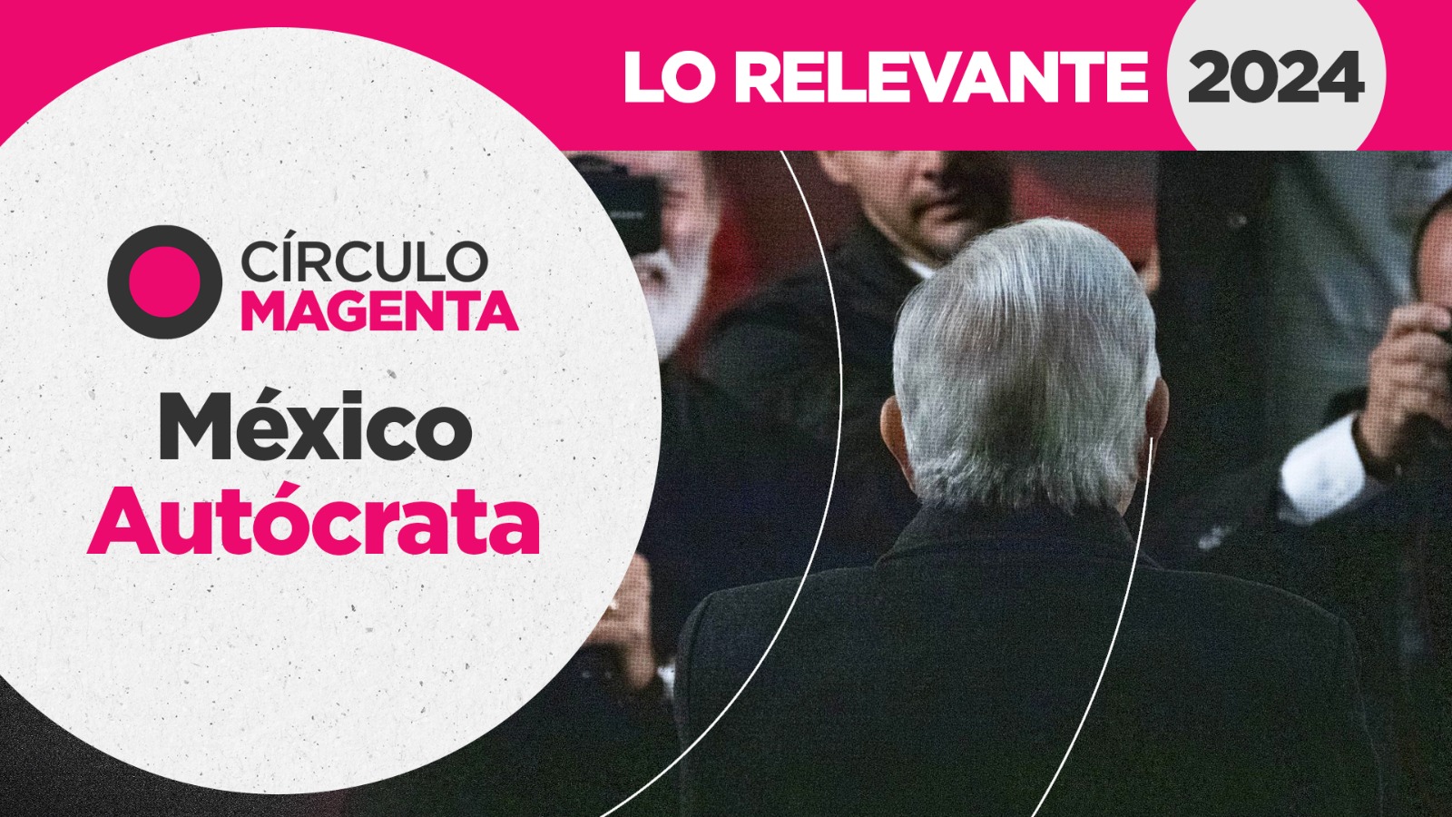Círculo Magenta | Lo Relevante 2024: México autócrata - Código Magenta