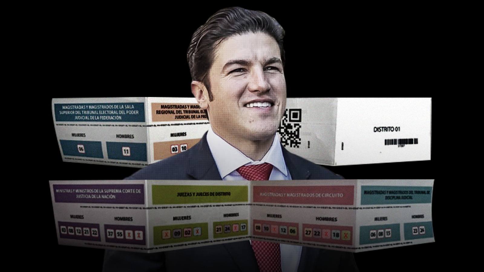 Exhibe Reforma acordeones judiciales de Samuel García - Código Magenta