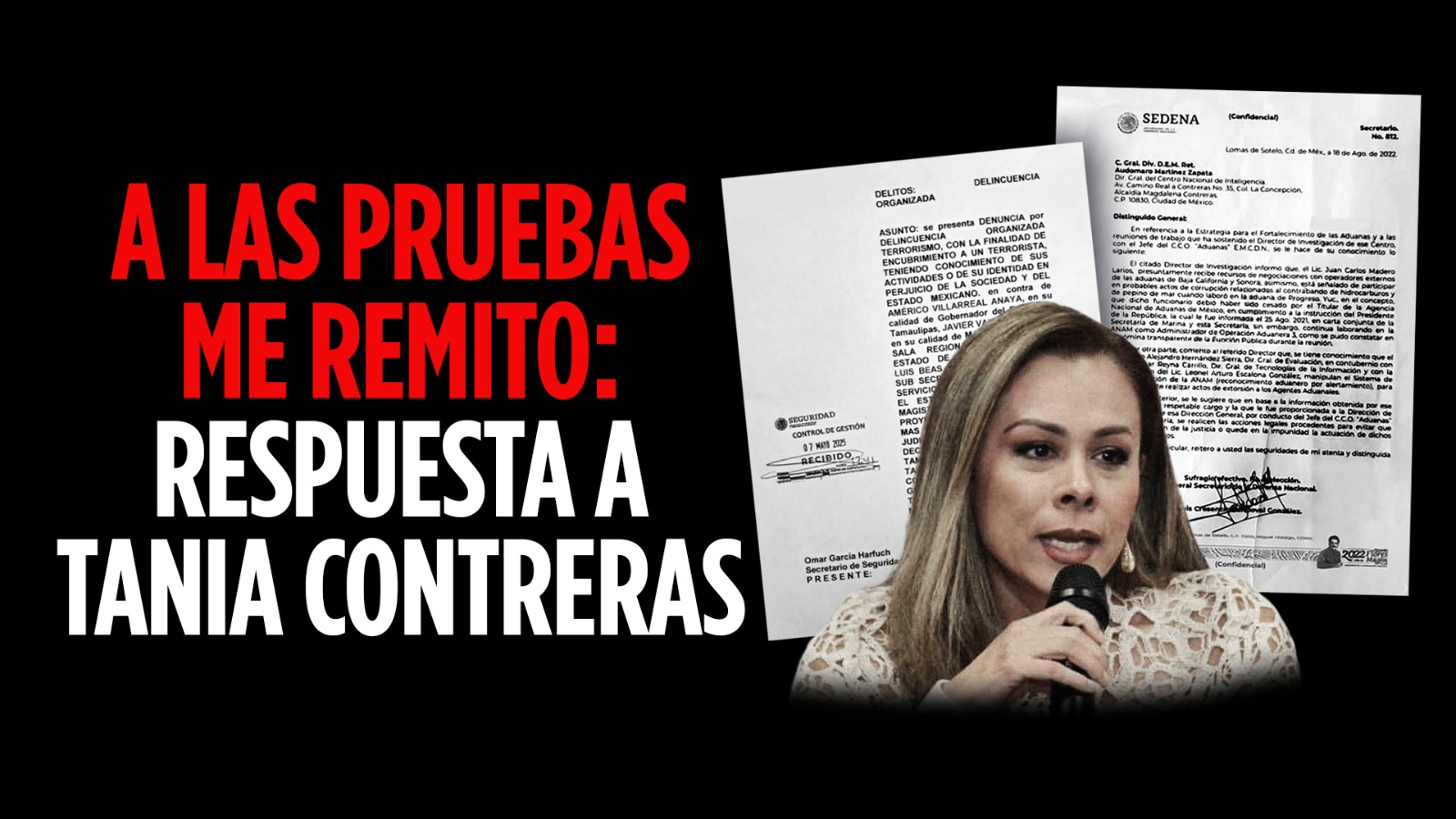 A las pruebas me remito: Respuesta a Tania Contreras - Código Magenta