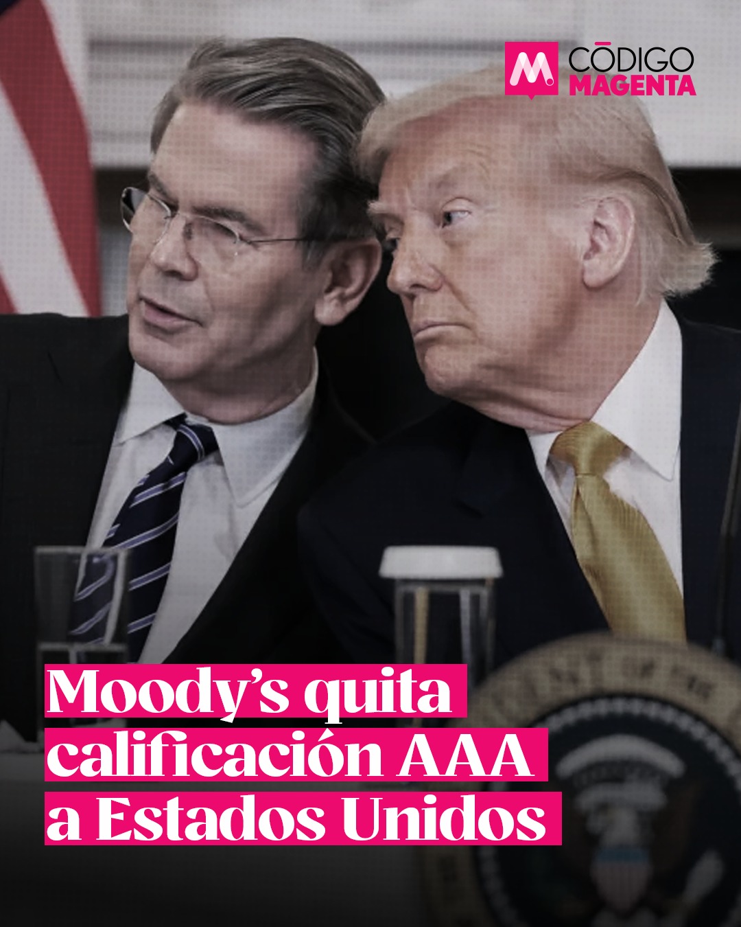 Moody’s quita calificación AAA a Estados Unidos - Código Magenta