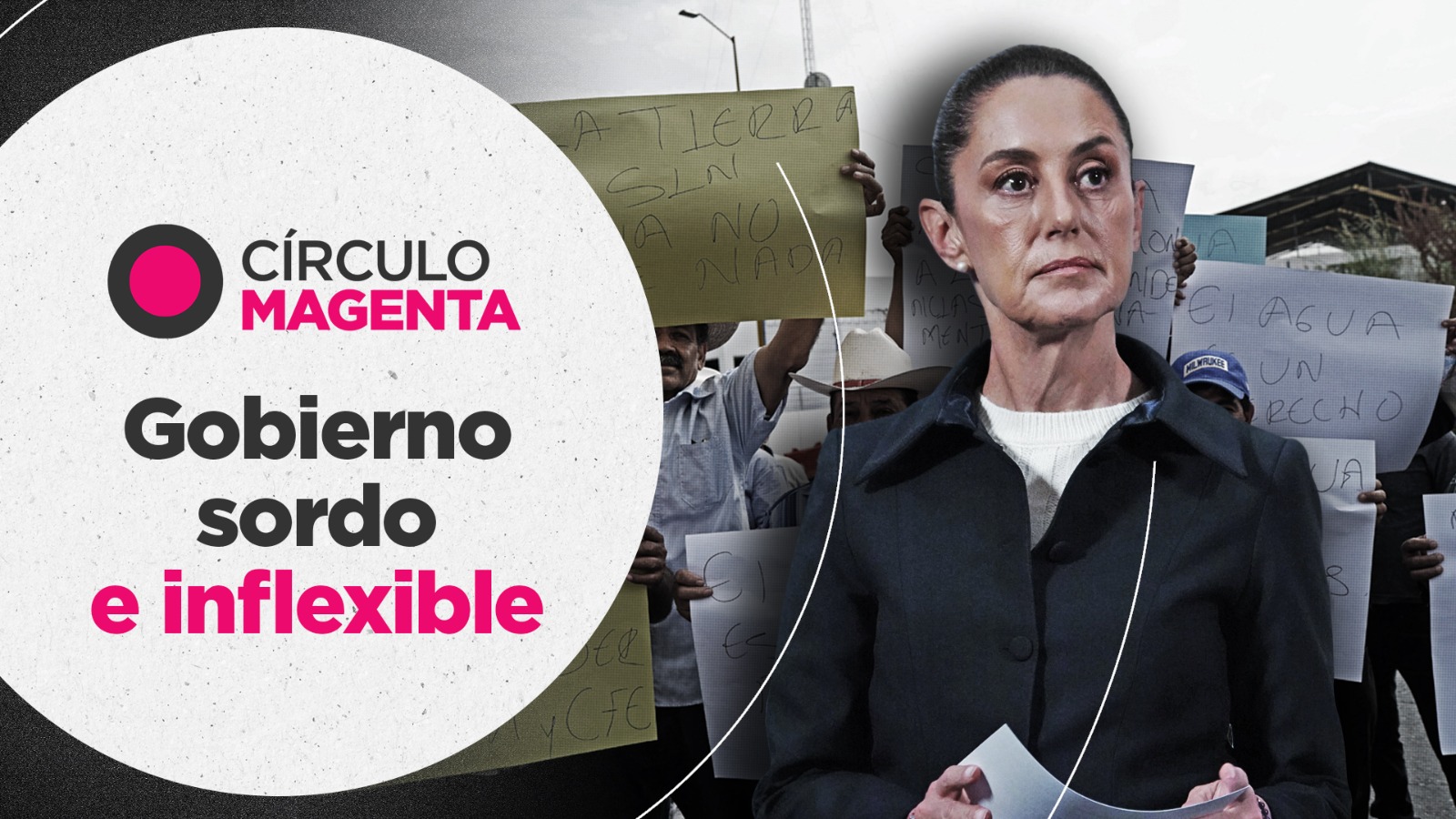Círculo Magenta: Gobierno sordo e inflexible - Código Magenta