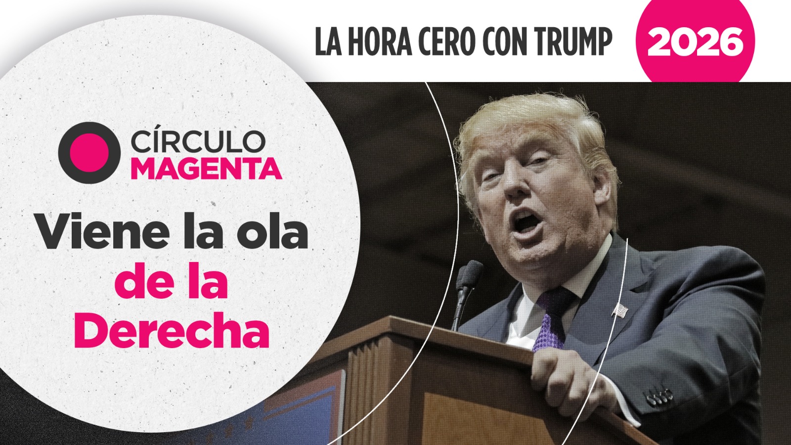 Círculo Magenta Perspectivas 2026: La hora cero con Trump | Viene la ...