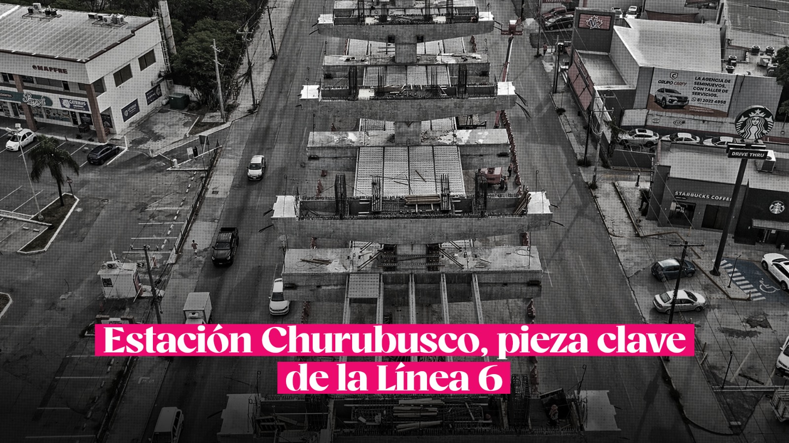 Estación Churubusco, pieza clave de la Línea 6 - Código Magenta