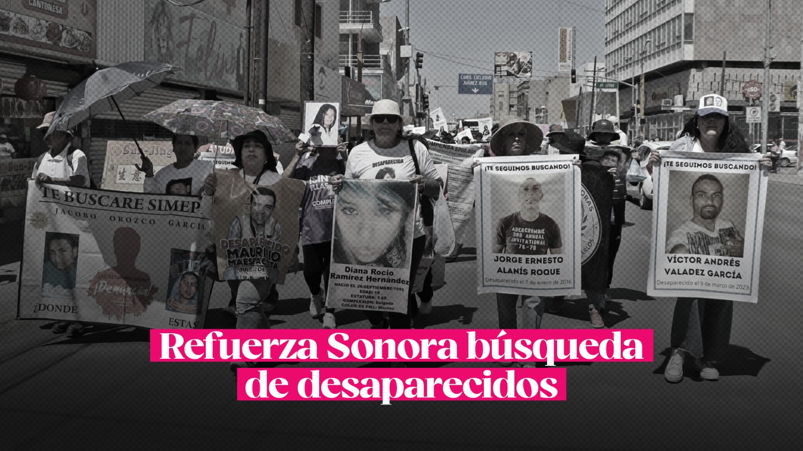 Refuerza Sonora búsqueda de desaparecidos - Código Magenta